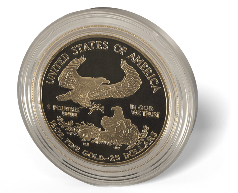 1/2 oz American Gold Eagle Capsule.Buy Gold & Silver Strategically ...