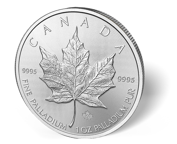Buy 1 oz Canadian Palladium Maple Leaf (Random Year, Varied Condition ...