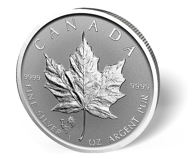 Buy 1 oz Canadian Silver Maple Rooster Privy - 2017.Buy Gold & Silver Strategically - BBB ...