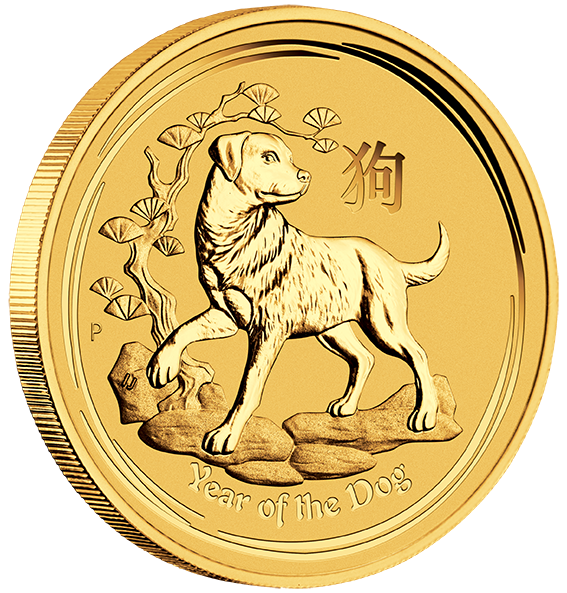 2018 1/2 oz Perth Gold Dog.Buy Gold & Silver Strategically - BBB ...