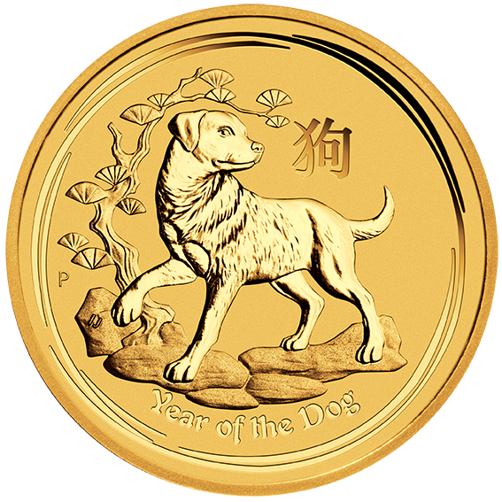 2018 1/2 oz Perth Gold Dog.Buy Gold & Silver Strategically - BBB ...