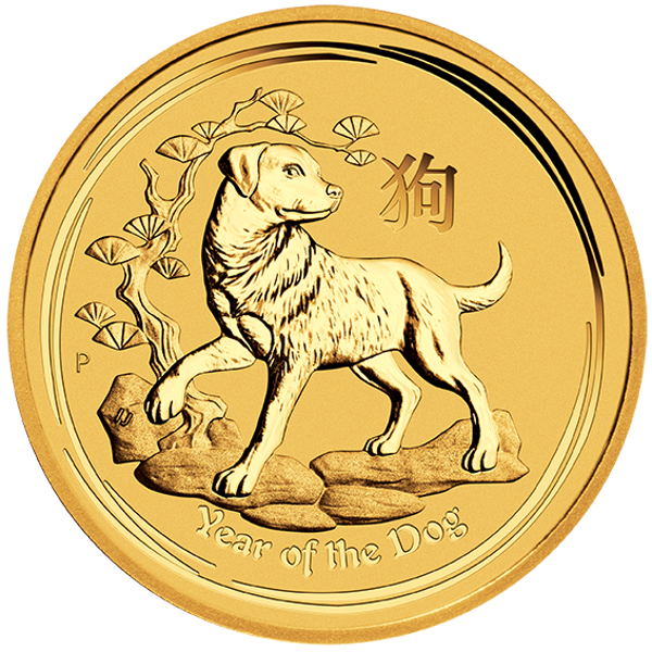 2018 1/2 oz Perth Gold Dog.Buy Gold & Silver Strategically - BBB ...