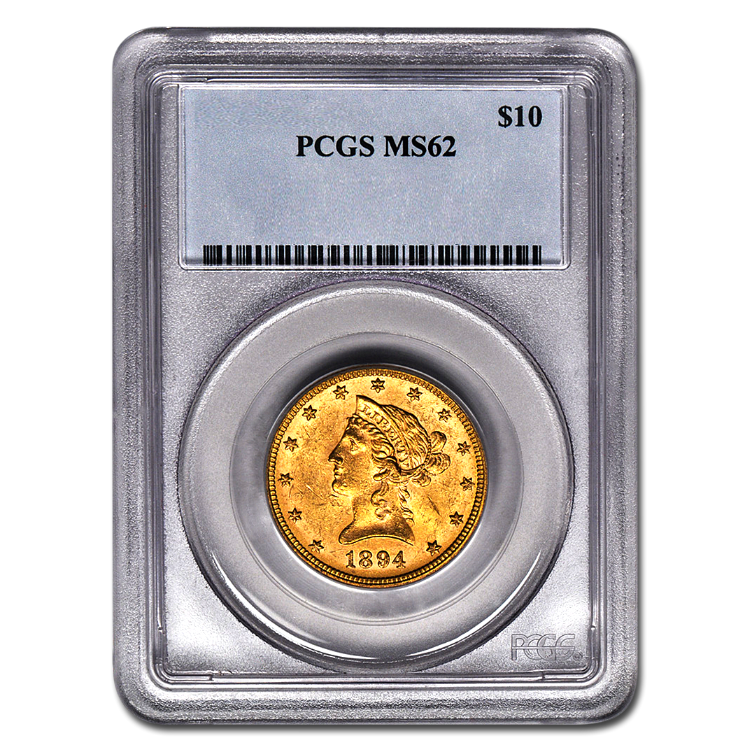 1879 $10 Liberty Gold Coin MS62.Buy Gold & Silver Strategically - BBB ...