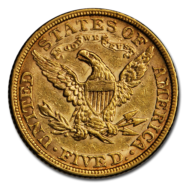 Common Date Five Dollar Liberty Coin For Sale.Buy Gold & Silver ...