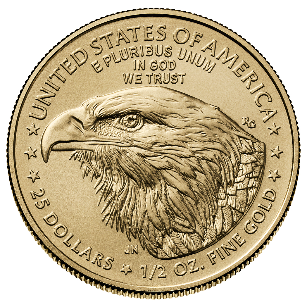 2024 1/2 oz American Gold Eagle Coin (BU) | ITM Trading™.Buy Gold ...