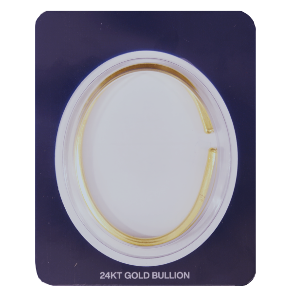 1 oz Smooth Gold Bullion Bracelet (New in Plastic) | ITM Trading™.Buy ...